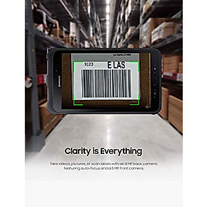 Samsung SM-T390NZKAXAR Galaxy Tab Active2 8" 16 GB Wi-Fi Ruggedized Tablet, Black (Renewed)