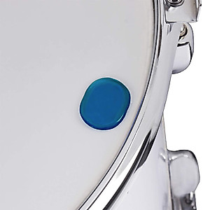 12 Pieces Drum Dampeners Drum Damper Gel Pads Drum Mute Silicone Drum Silencers for for Drums Tone Control Cymbals (Blue)