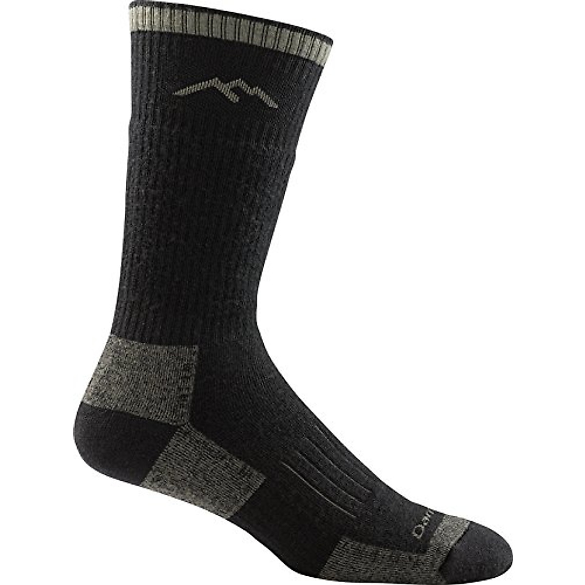 Darn Tough Hunting Sock (2012), Charcoal, Large | Midweight with Full Cushion | Made in The USA | Boot Height