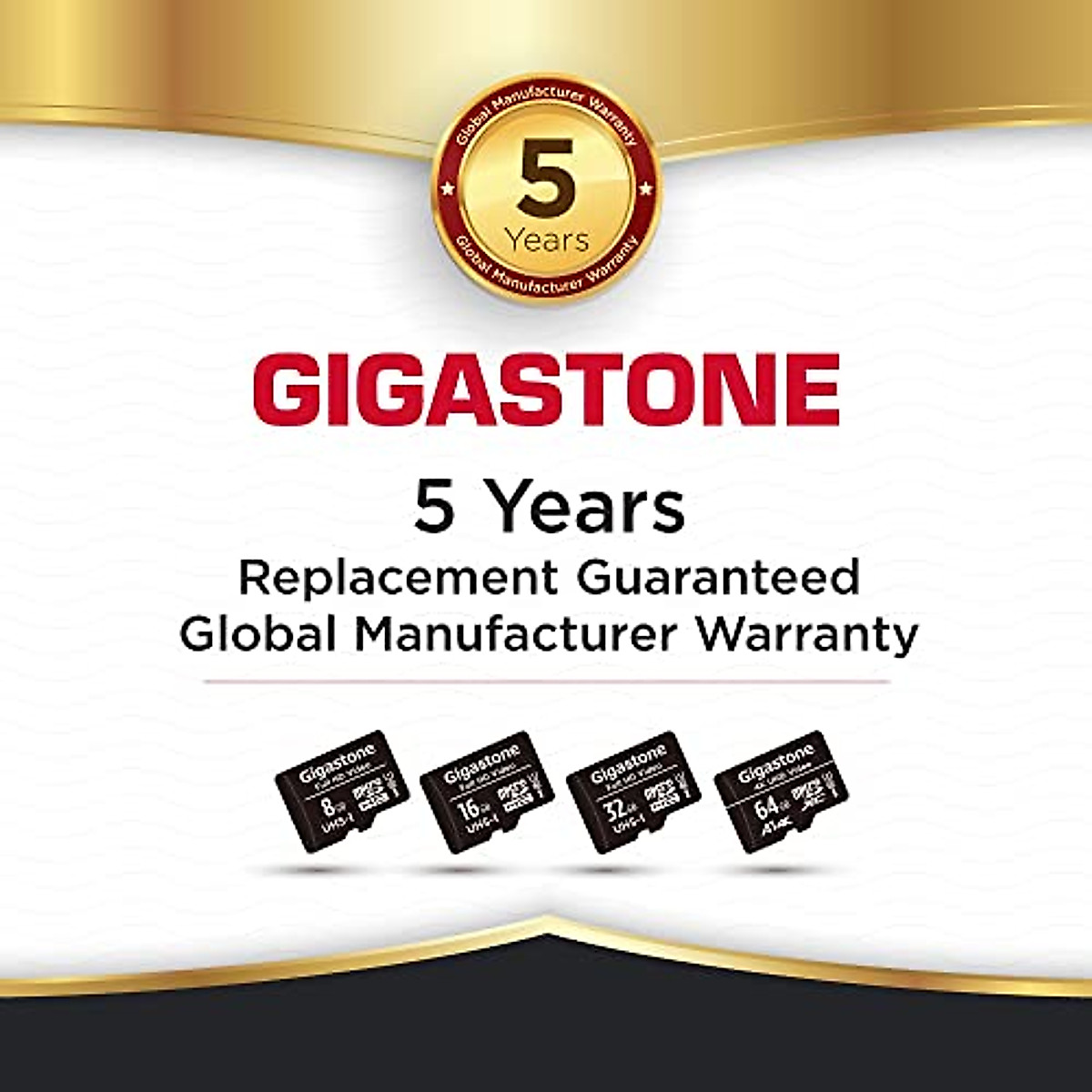 Gigastone 8GB 10-Pack Micro SD Card, Full HD Video, Surveillance Security Cam Action Camera Drone, 85MB/s Micro SDHC Class 10