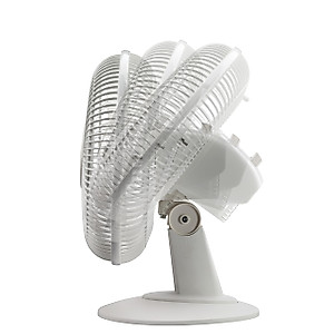 Lasko 3-Speed 12" Table Fan - White