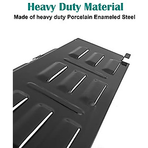 EasiBBQ 9201 Porcelain Enameled Flavorizer Bar and 80631 Stainless Steel Grill Grate, Flavorizer Bar for Weber Go-Anywhere Gas Grill, Grill Grate for Weber Go-Anywhere Gas and Charcoal Grill