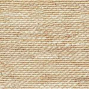 SAFAVIEH Natural Fiber Collection Area Rug - 6' x 9', Natural, Handmade Jute, Ideal for High Traffic Areas in Living Room, Bedroom (NF459A)