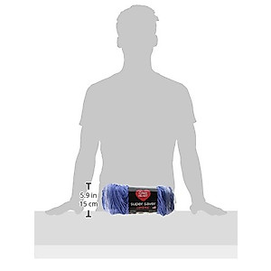 RED HEART E305.3963 Super Saver Ombre Yarn, Green Tea