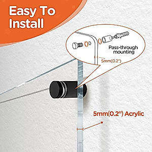 Loiion Large Acrylic Calendar, Personalized Dry Erase Board, Family Calendar 2023 Calendar Reusable Monthly Weekly To Do List, Office, Glass, Custom Calendar Housewarming Gift 22.8”x15.8“