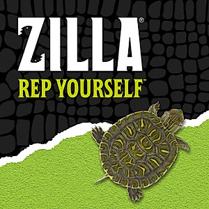 Zilla Pet Turtle Pure, Water Care, Removes Sludge for a Balanced Aquatic Environment, Treats up to 10 Gallons