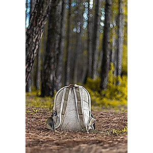 Fwosi Hippie Backpacks - Unisex Hemp Bookbag for School, Day Hiking & Travel - Lightweight, Multi-Pocket, 5 Compartments for Books, Purse, Wallet, Everyday Accessories - Handmade Crafts from Nepal