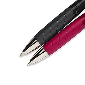 Paper Mate InkJoy 700RT Retractable Ballpoint Pen, Medium Point, Fashion Barrel/Black Ink, 2-Pack (1862435)