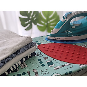 SAMZAREULO Multipurpose Silicone Iron Rest Pad for Ironing Board Hot Resistant Mat