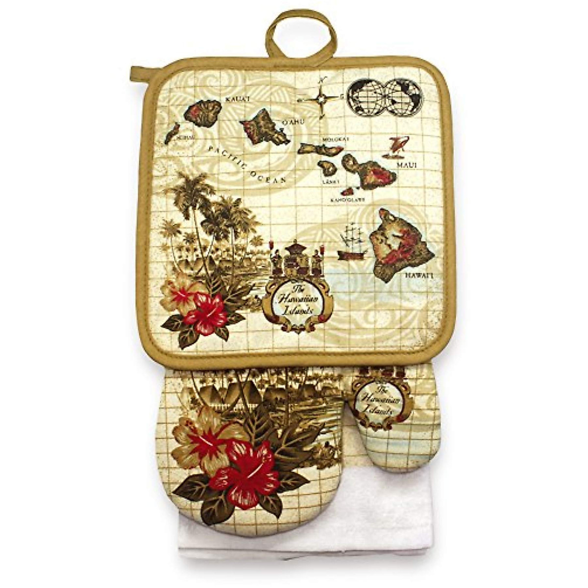 Kitchen Set: Islands of Hawaii - Tan