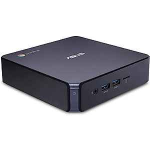 ASUS CHROMEBOX 3-N020U Mini PC with Intel Core i7, 4K UHD Graphics and Power Over Type C Port, Star Gray (Renewed)