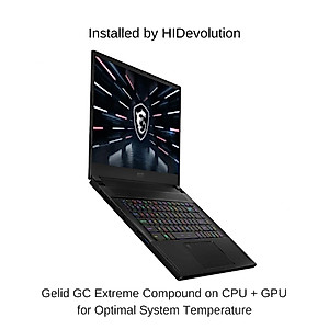 HIDevolution [2023] MSI Stealth GS66 12UGS 15.6" QHD 240Hz, 1.8 GHz i9-12900H, RTX 3070 Ti, 64 GB 4800MHz RAM, 16 TB PCIe SSD, Windows 11 Pro
