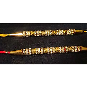 Set of Two Rakhi Thread,Designer Rakhi, Raksha bandhan Gift for Your Brother,Rakhi for Brother,Rakhi Bracelet,Rakhabandhan Rakhi,Rakshabandhan Festival(Multi Color Thread)