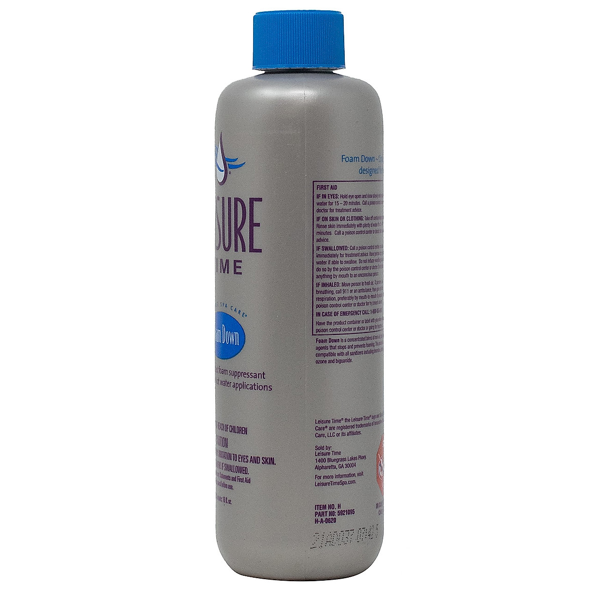 Leisure Time H Foam Down Spa and Hot Tub Clarifier, 16 fl oz