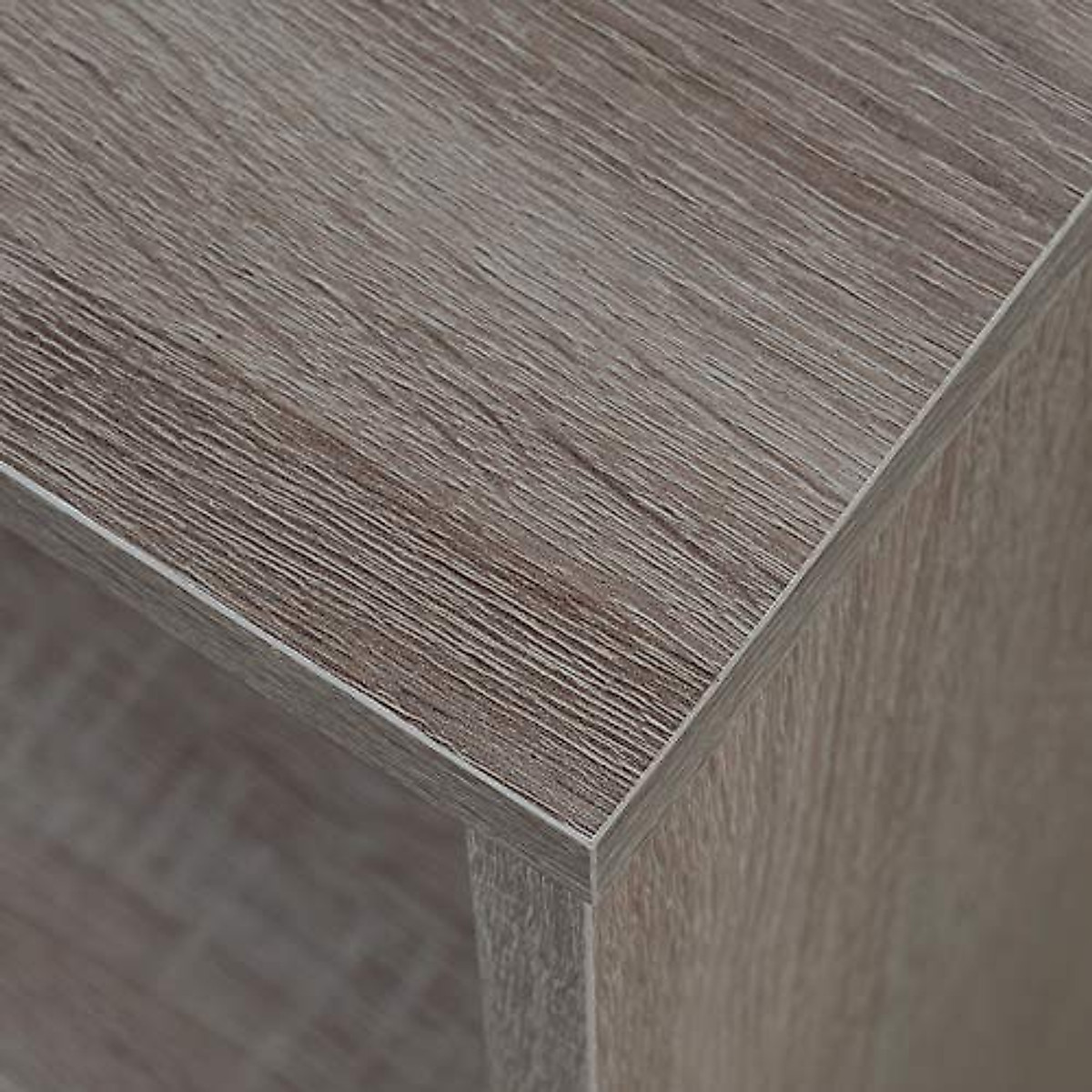 Niche Lux 28 in Home 2 Tier Open Shelf Wood Bookcase- Latte