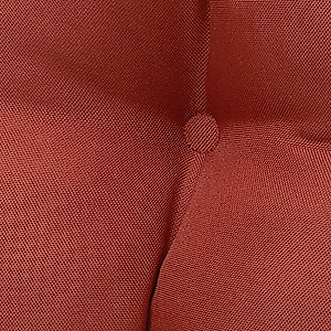 Classic Accessories Water-Resistant Square Patio Seat Cushions, 19 x 19 x 5 Inch, 2 Pack, Brick, Outdoor Seat Cushions