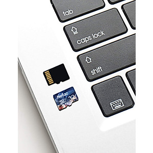 Netac 32GB Micro SD Card 3 Pack Micro SDHC UHS-I Memory Card, High Speed TF Card up to 90MB/s - Full HD Video Recording U1, Class10, V10, A1 Expanded Storage for Smartphone/Camera/PC