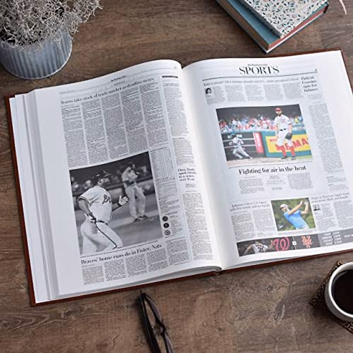 Signature gifts Atlanta Personalized Baseball History Book - Braves Baseball Fan Gift - A Major League History Told Through Archive Newspaper Coverage (Atlanta Braves)