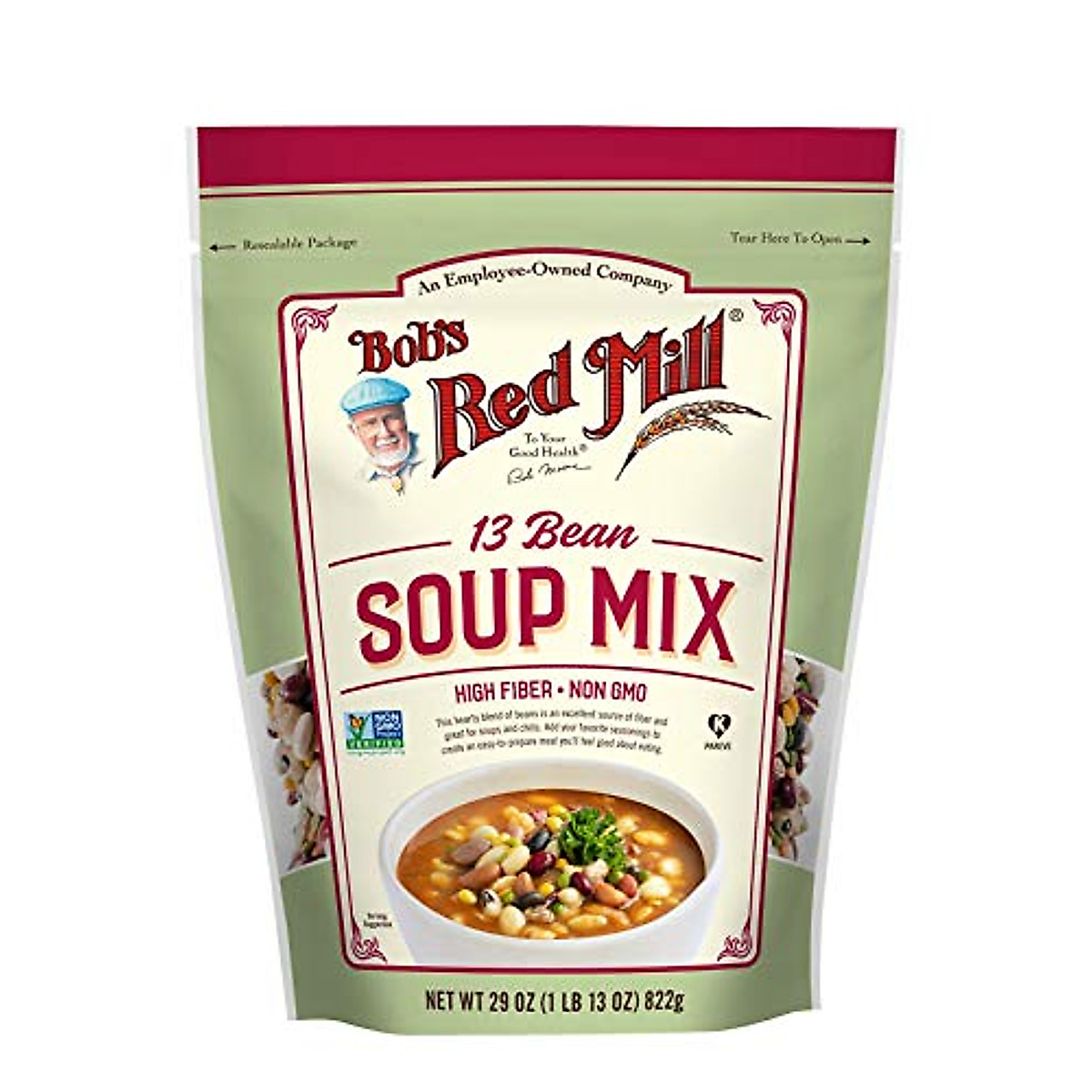 Bob's Red Mill 13 Bean Soup Mix, 29 Ounce
