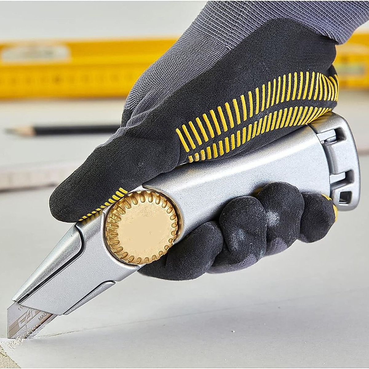 Supreme Leather RoofMaster Pro: The Ultimate Fixed Blade Roofer's Knife - Precision, Durability, and Versatility in One Tool