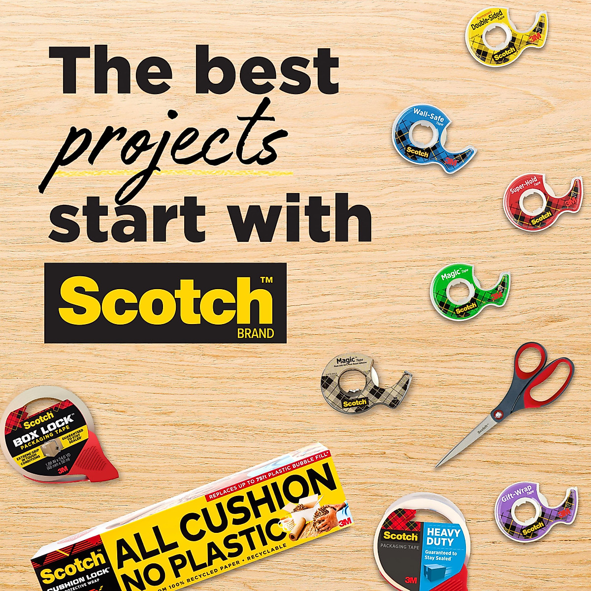 Scotch 8" Precision Scissors, Great for Everyday Use (1448)