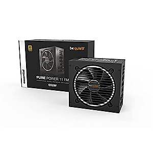 be quiet! Pure Performance Power 11 FM 650W ATX Quiet Performance Power Supply| 80 Plus Gold Efficiency | BN671
