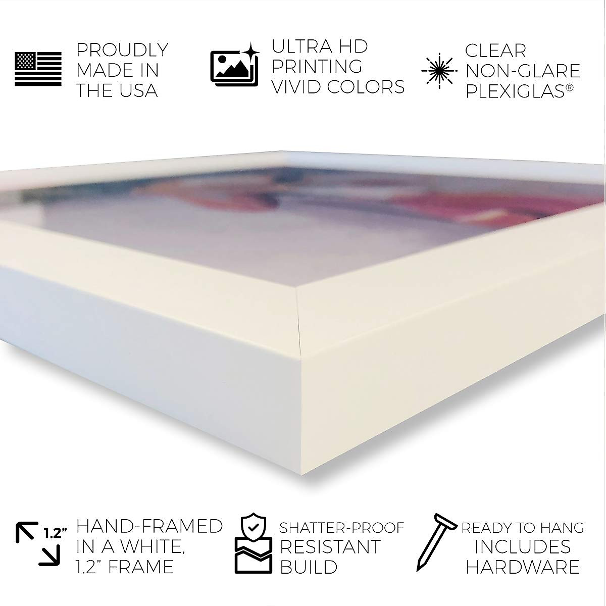 Wynwood Studio Typography Framed Wall Art Prints 'Stronger' Motivational Quotes and Sayings Home Décor, 13" x 19", Gold, White