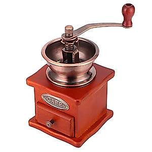 QANYEGN Coffee Grinder, Washable Mini Hand Crank Coffee Bean Grinding, Manual Grinder Machine for Home Office