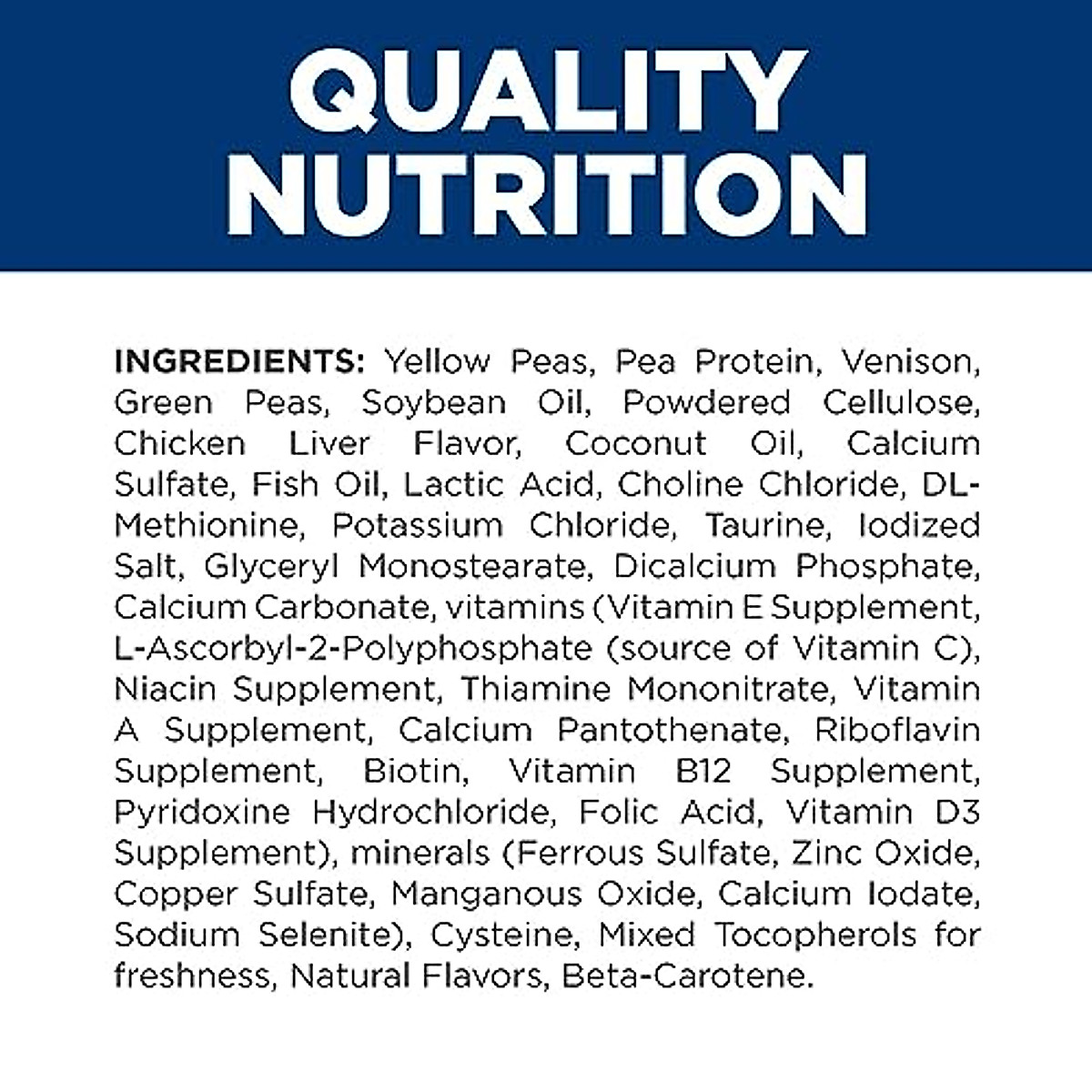 Hill's Prescription Diet d/d Food Sensitivities Venison & Green Pea Formula Dry Cat Food, Veterinary Diet, 8.5 lb. Bag