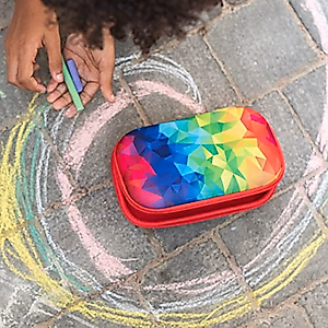 ZIPIT Colorful Pencil Box for Girls | Pencil Case for School | Organizer Pencil Bag | Large Capacity Pencil Pouch