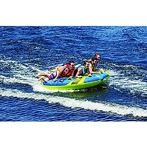 O'Brien X-Scream 4 Person Towable Tube, Blue