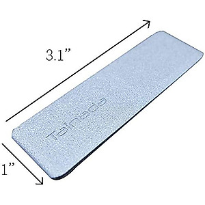 Universal Phone Grip Stand, Tainada Smartphone Finger Grip Foldable & Stick On Adhesive Kickstand for iPhone 11 Pro Max, XR, Samsung Note 10+, S10+, Moto Z4, LG G8 + One Cord Wrap (Silver)