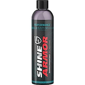 SHINE ARMOR Leather Cleaner & Synthetic Engine Oil Treatment, Cleaner & Conditioner Protector for Couches Car Interior, Reverses Engine Wear and Increases Vehicle Life