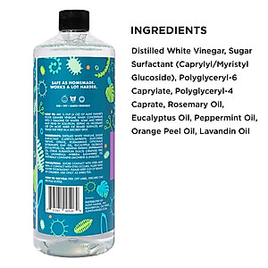 Aunt Fannie's Ultra Concentrated Floor Cleaner Vinegar Wash, Multi-Surface Floor Cleaner For Mopping, Makes 16 Gallons, Lavender Scent, 32 oz. (Pack of 1)