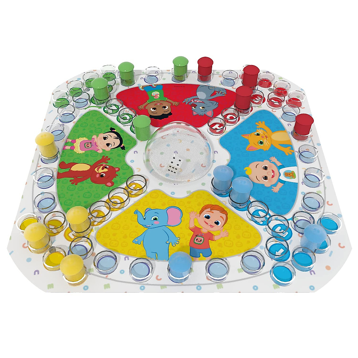 Goliath CoComelon - Pop 'N' Race - Features CoComelon Characters - No Reading Required! - Ages 3 and Up, 2-4 Players