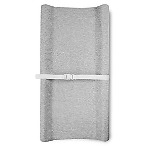 Changing Pad Cover – Baby Changing Pad Covers 4 Pack – Boy or Girl Changing Pad Cover – Pure Cotton Machine Washable Solid Grey and White Changing Table Cover – Diaper Changing Sheets