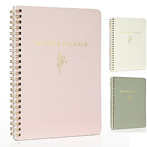 Easy to Use Monthly Budget Planner - 12 Month Financial Organizer with Expense Tracker Notebook - Monthly Money Budgeting Book That Manages Your Finances Effectively