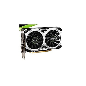MSI Gaming GeForce GTX 1650 128-Bit HDMI/DP/DVI 4GB GDRR6 HDCP Support DirectX 12 VR Ready OC Graphics Card (GTX 1650 D6 Ventus XS OCV1)