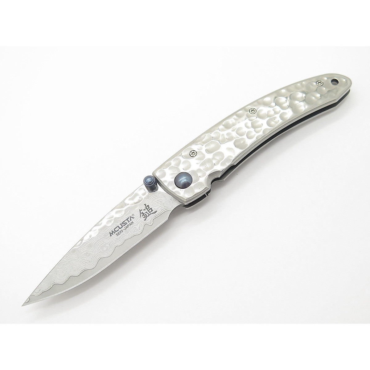 Mcusta Seki Japan Tsuchi MC-113D Small VG-10 Damascus Folding Pocket Knife