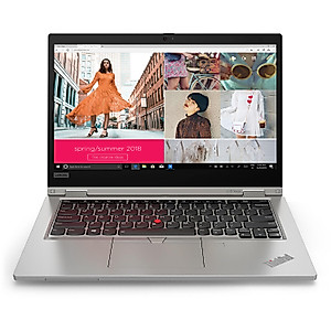 Lenovo ThinkPad L13 Yoga Gen2 2-in-1 Laptop 13.3" FHD IPS Touchscreen AMD 6-Core Ryzen 5 PRO 5650U (>i7-1165G7) 16GB RAM 512GB SSD Fingerprint USB-C Long Battery Life Pen Win11Pro Silver + HDMI Cable