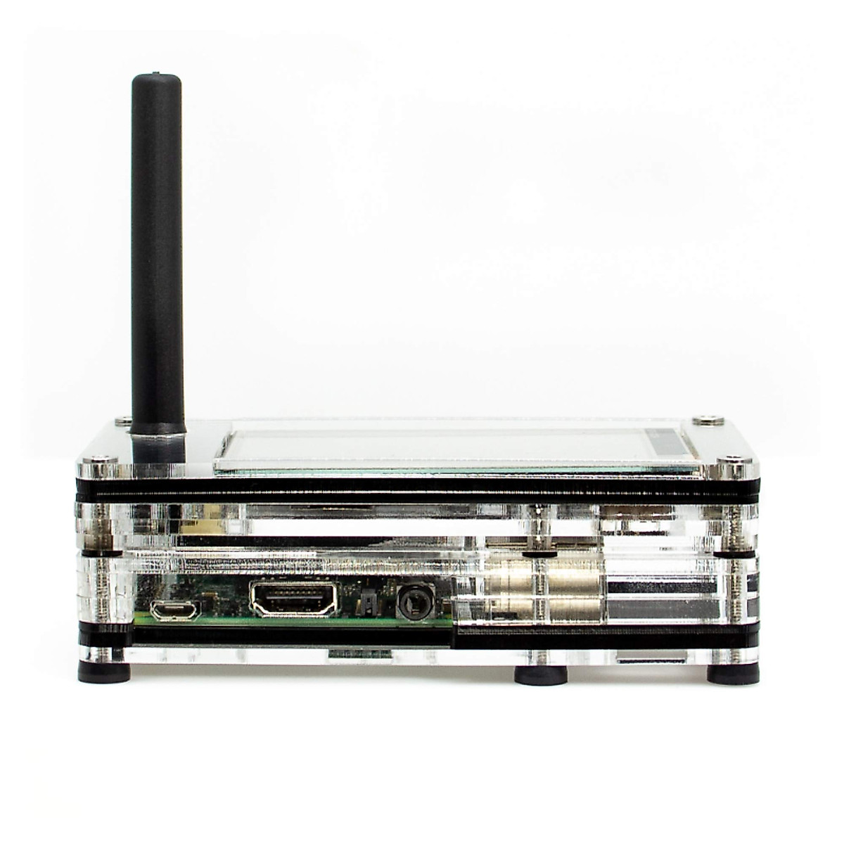 C4Labs JRPi-3.5NSX Nextion Screen Case for Raspberry Pi 4B & 3B+, Jumbospot MMDVM, and 3.5" Nextion Screen (Included)