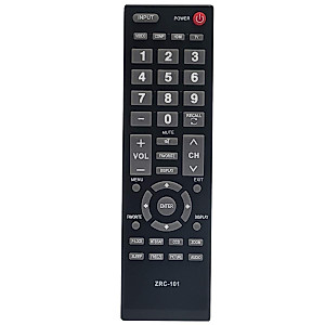 ZRC-101 Replacement Remote Control Applicable for Insignia LCD TV NS-LCD15-09 NS-LCD37-09 NS-LCD26-09 NS-LCD22-09 NS-LCD32-09 NS-LCD19-09 NS-LCD19-09CA