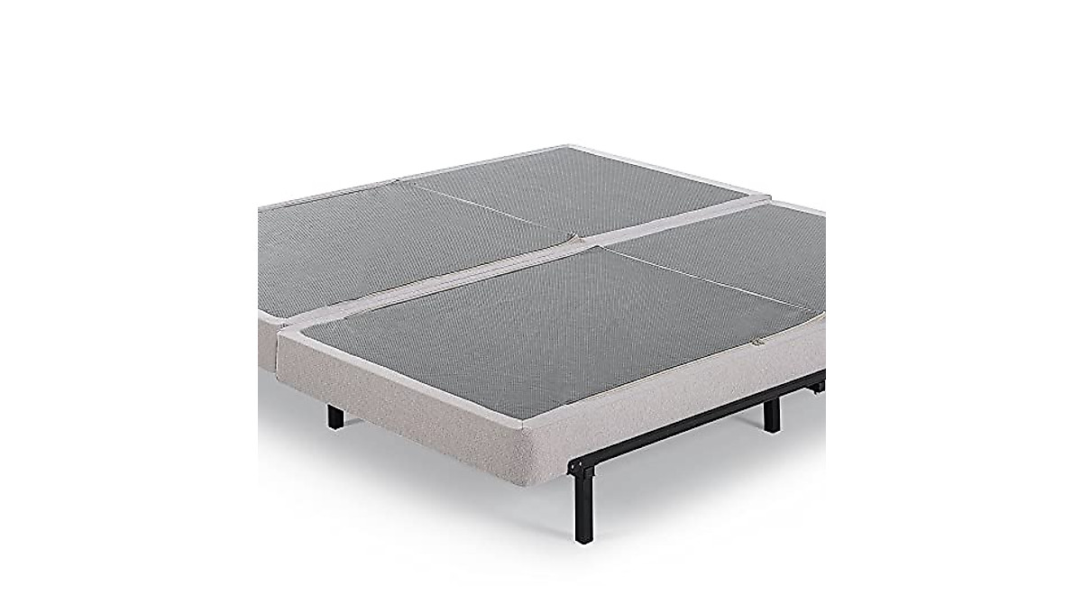 Zinus No Assembly Metal Box Spring - Low Profile, Tool-Free Setup