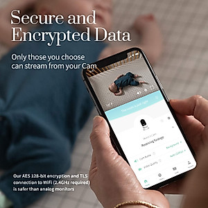 Owlet Cam 2 Pack Smart Baby Monitor - Secure, Encrypted HD Video from Anywhere, with Sound & Motion Notifications