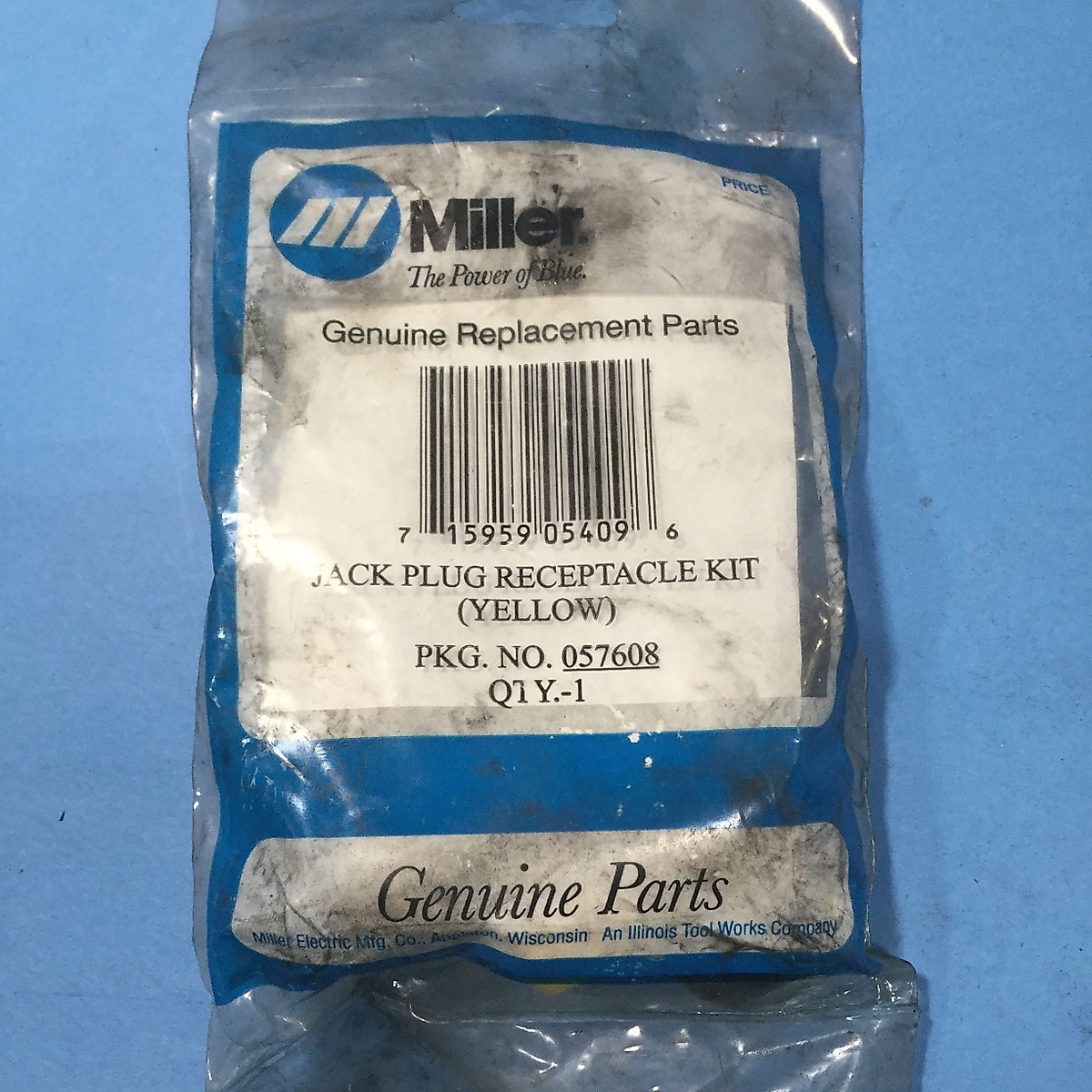 Miller Electric 057608 Color Yellow Machine Receptacle Plug