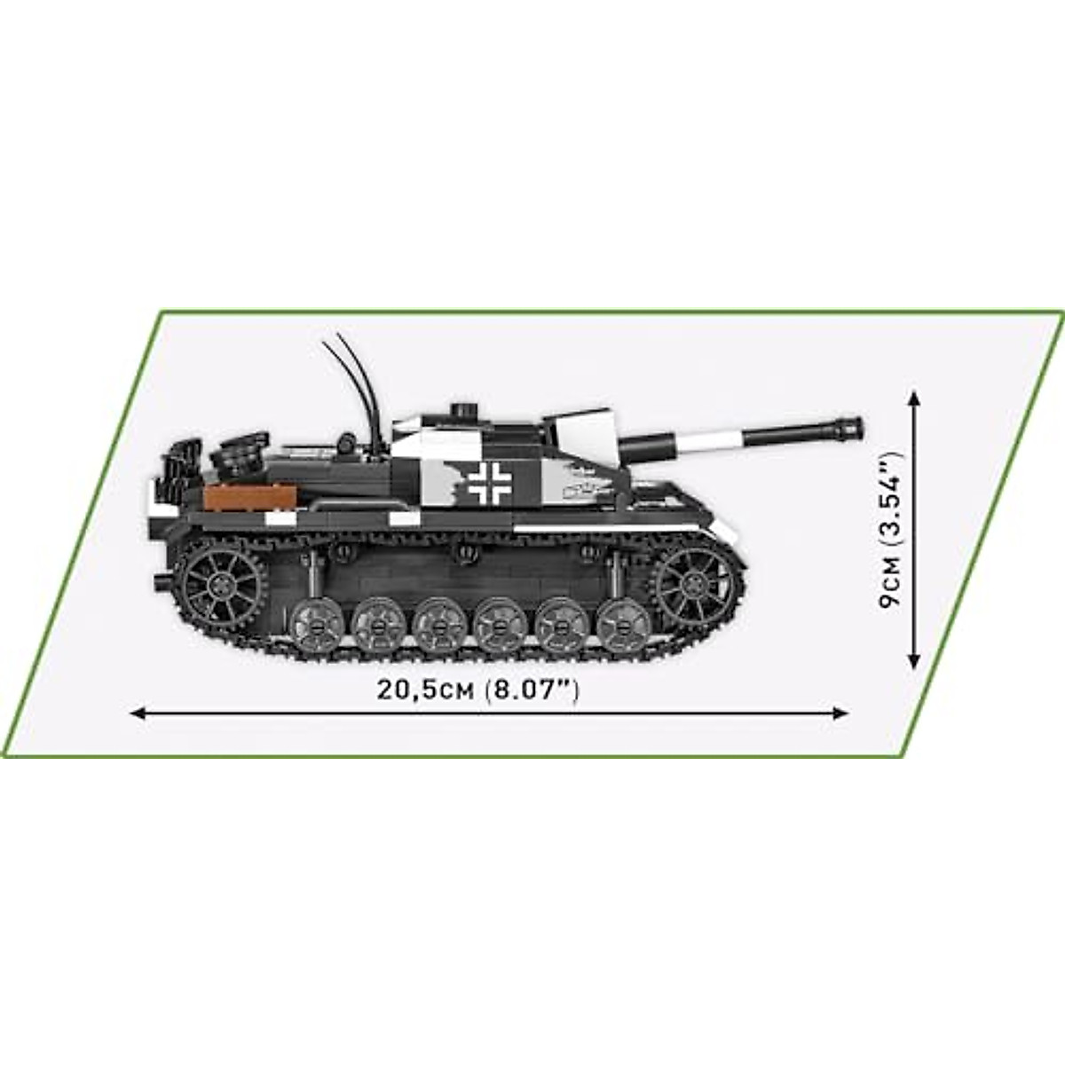 COBI Historical Collection WWII STUG III Ausf. F/8 & Flammpanzer (2-in-1)