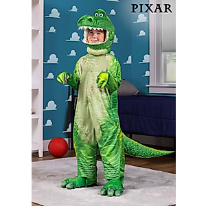 Fun Costumes Kid's Deluxe Toy Story Rex Costume - M
