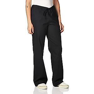 Dickies Men's EDS Signature Unisex Drawstring Scrub Pant, Black, X-Large