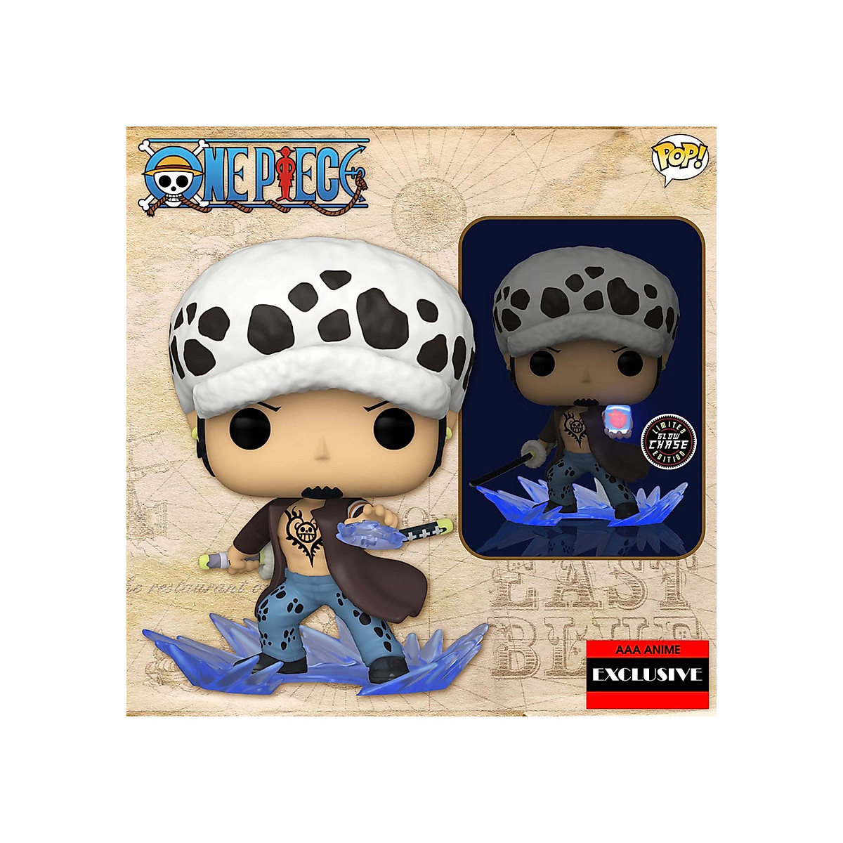 Funko One Piece Trafalgar D. Law (Room) Pop Figure (AAA Anime Exclusive)