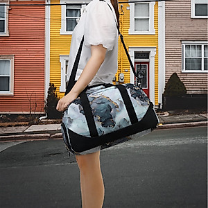 JIANYA Kids Overnight Duffle Bag Girls Boys Sport Gym Bag with Shoe Compartment & Wet Pocket, Carry On Weekender Travel Bag for Kid Girl Boy